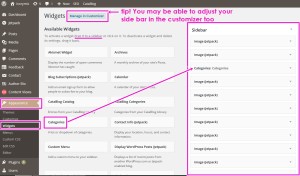 Complete guide to organizing blog menus and side bars - Ivory Mix