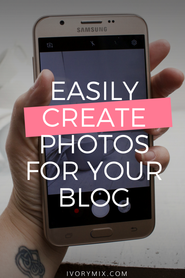 Create Your Own Stunning Blog Photos to Go With Your Content - Ivory Mix