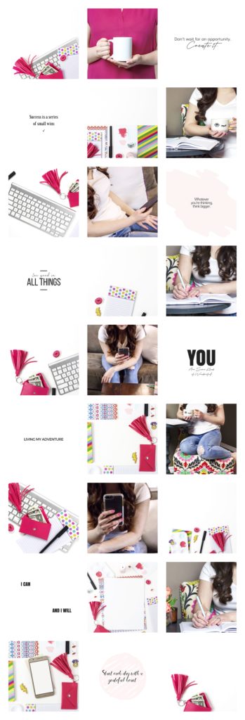 How to create a colorful month of Instagram content (in 5 minutes ...