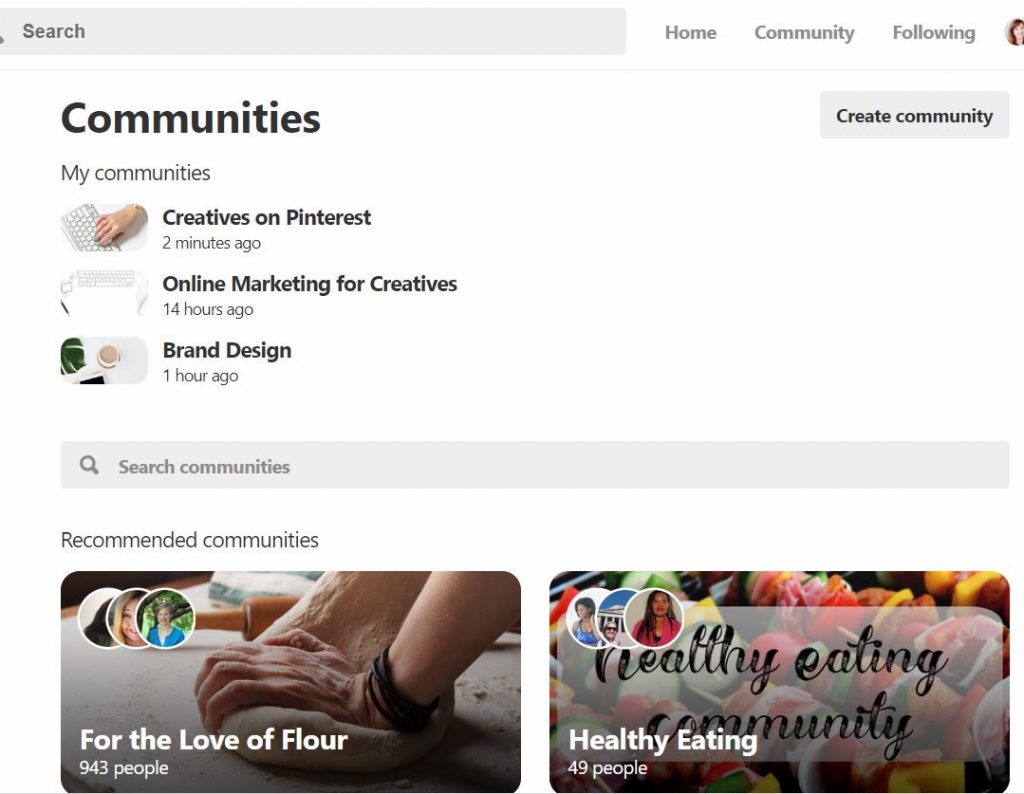 What are Pinterest Communities? - Ivory Mix