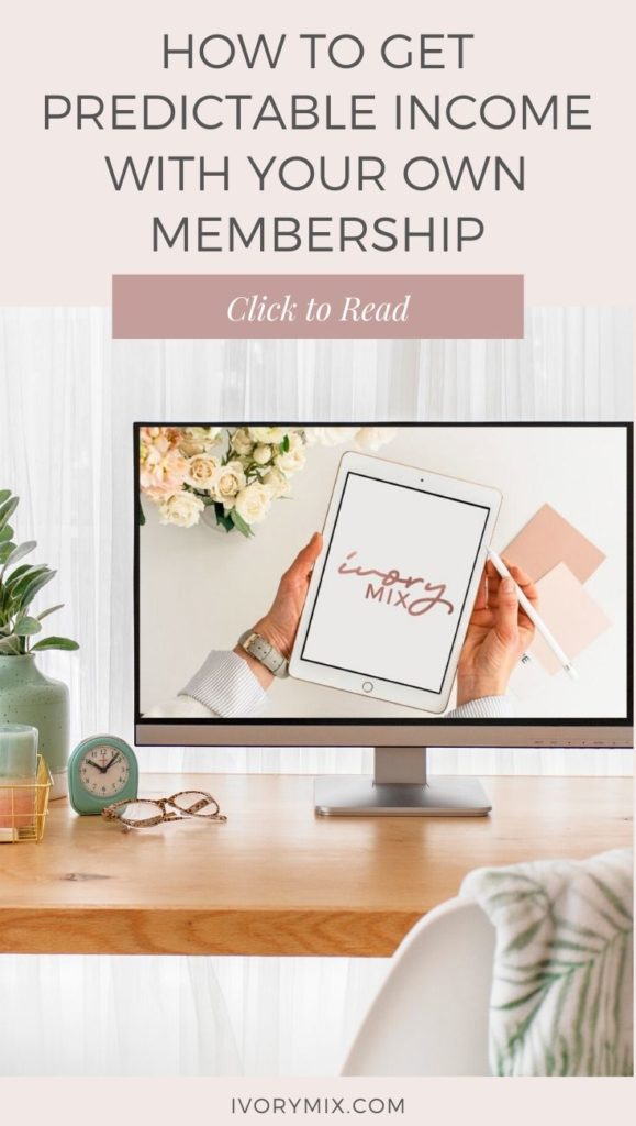 How to get predictable income with your own membership in 4 steps ...