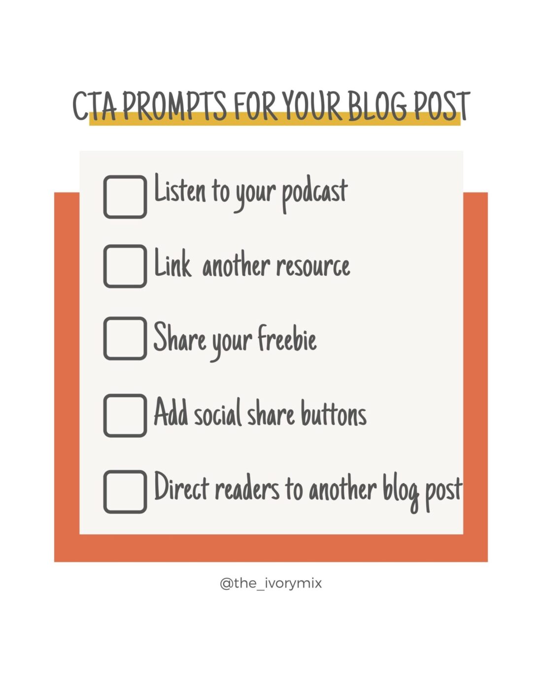 How to Create & Structure your Blog Posts for Success - Ivory Mix