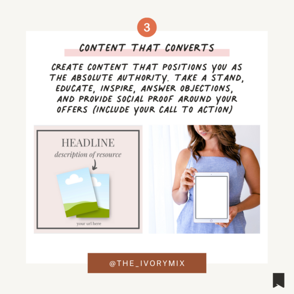 How to Create a content calendar for October - Ivory Mix