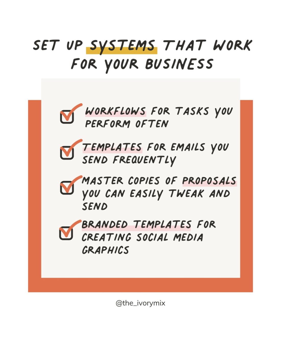 How To Focus And Simplify To Grow Your Business - Ivory Mix