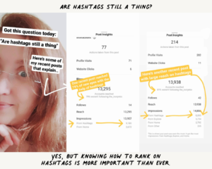 How to Use Hashtags On Instagram (sharing my strategy) - Ivory Mix