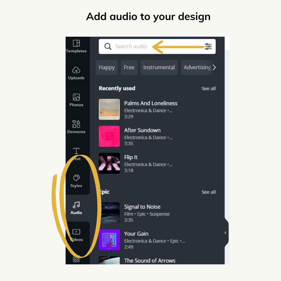 Video On Canva Trim Crop Edit Add Music Stickers for Instagram YouTube Facebook And 