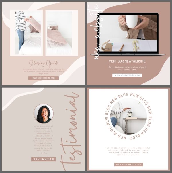 Instagram content ideas for a launch - Ivory Mix