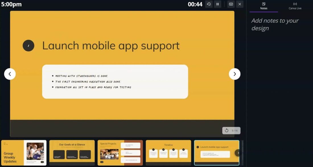 How to use Canva to make a presentations, go live, and record (compared ...