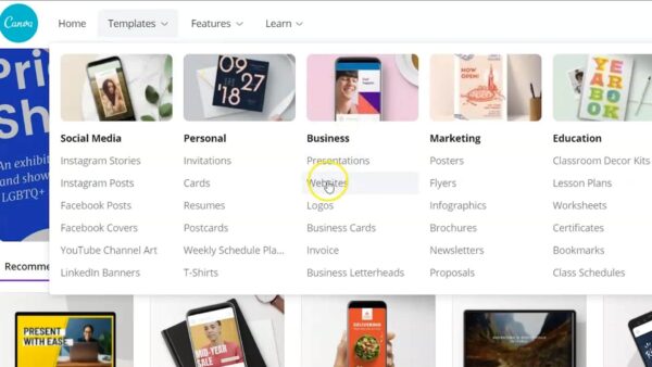 How to Create your website for FREE in Canva (pros and cons) - Ivory Mix
