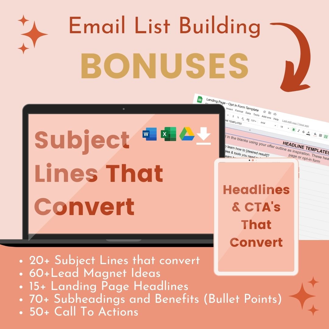 The Easy Email Conversion Bundle - Ivory Mix