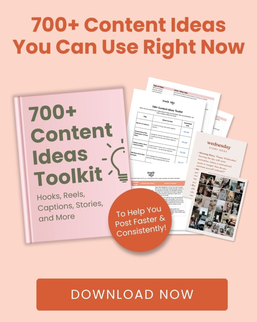 120 Poll Ideas for Instagram Stories (and Templates) - Ivory Mix