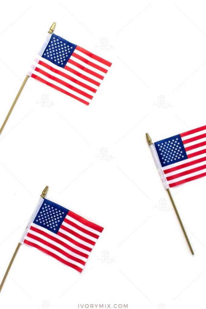 Red, White, Blue (4+ Styled Stock Photos) - Ivory Mix