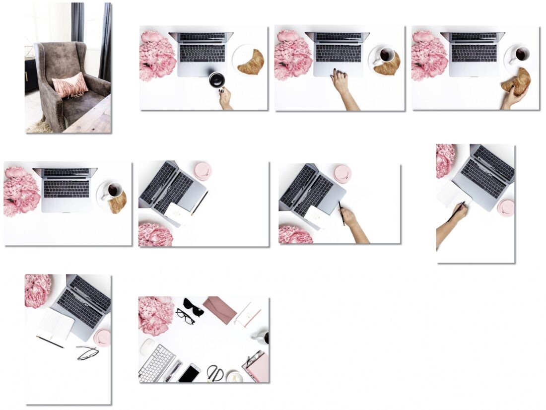 Blush Home (32 Styled Stock Photos) - Ivory Mix