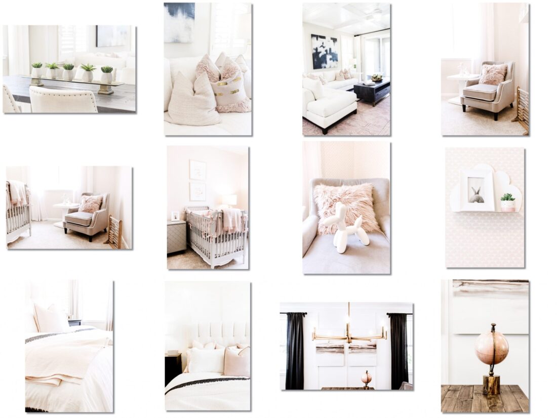 Blush Home (32 Styled Stock Photos) - Ivory Mix