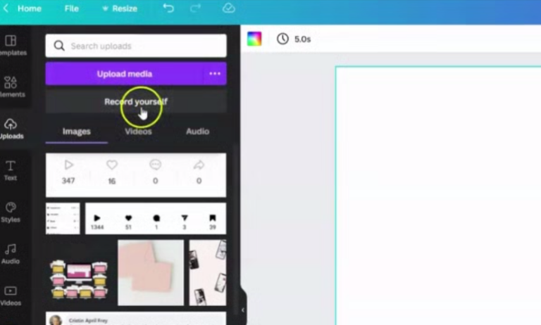 How To Record and Edit Your YouTube Videos in Canva - Ivory Mix