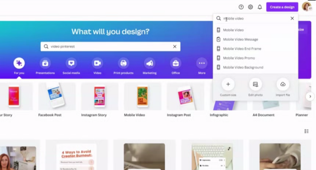 How to Create a Video Pinterest Pin on Canva to Increase Your Traffic ...