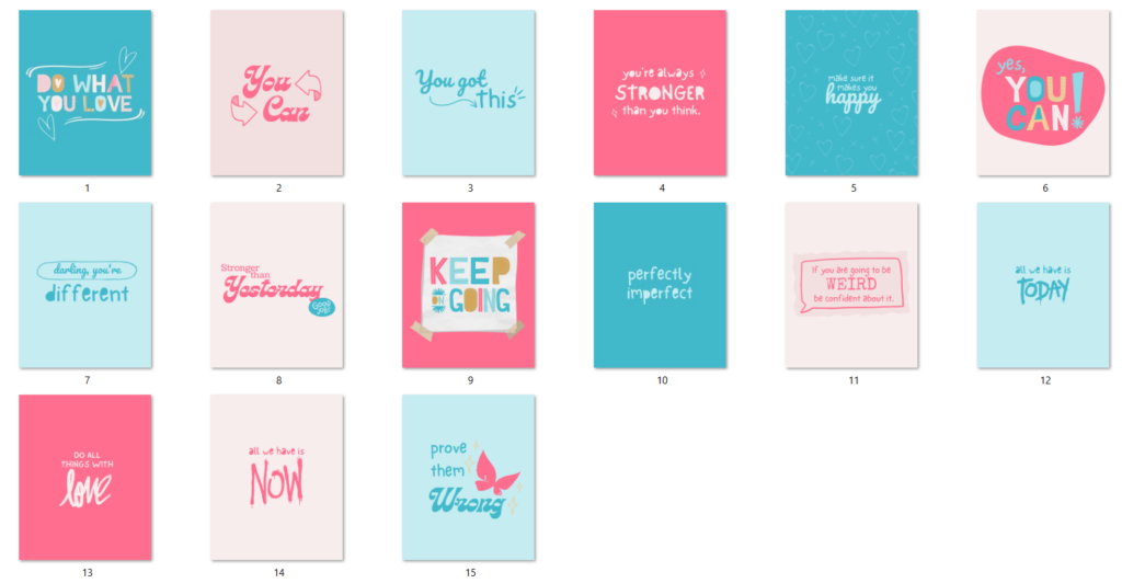 Kindness Canva Quote Templates