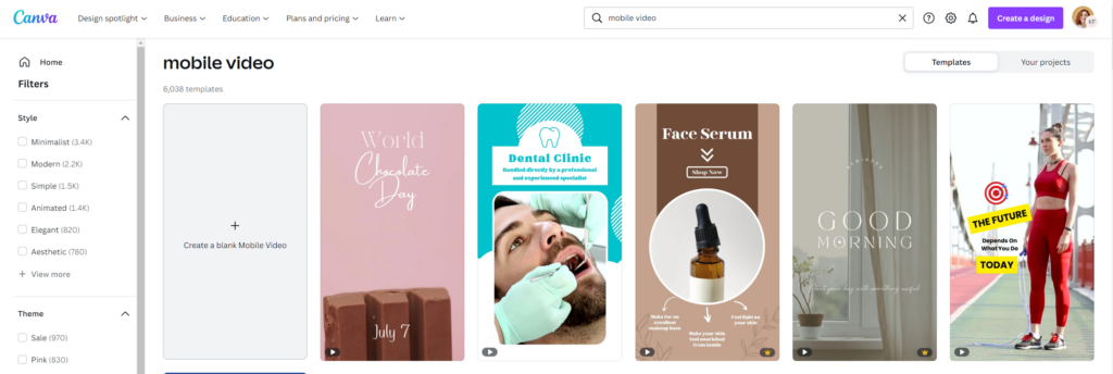 How to make an animated Instagram Reel in Canva - Ivory Mix