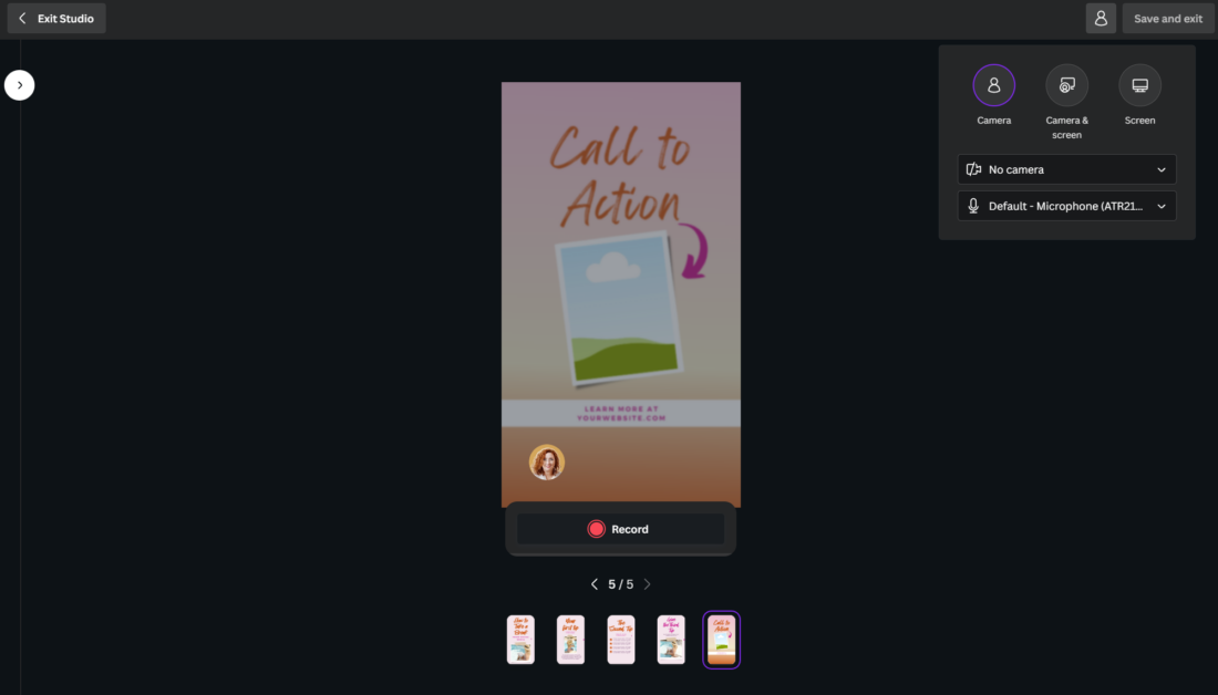 How to add MUSIC or VOICE OVER to Pinterest Idea Pins using CANVA ...