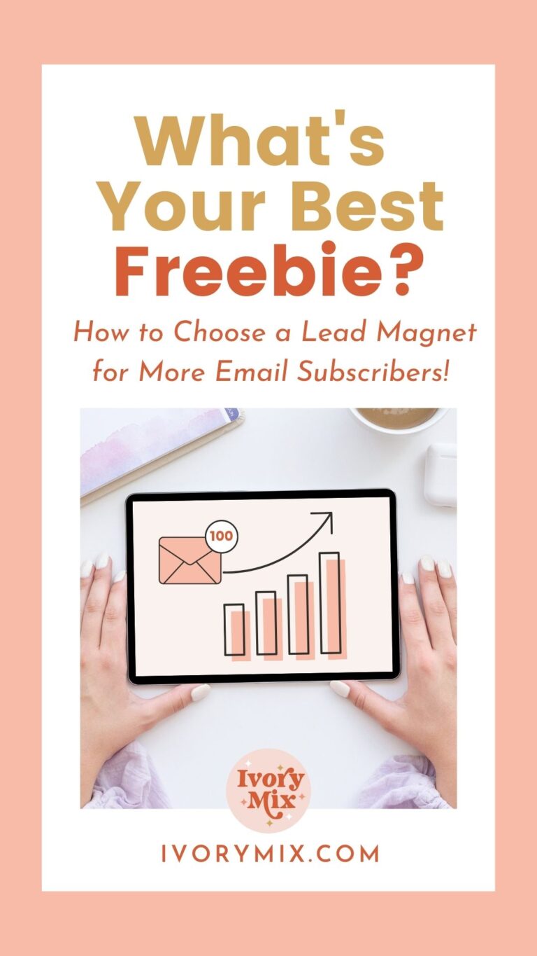 Do this to figure out what your best freebie would be to grow your ...