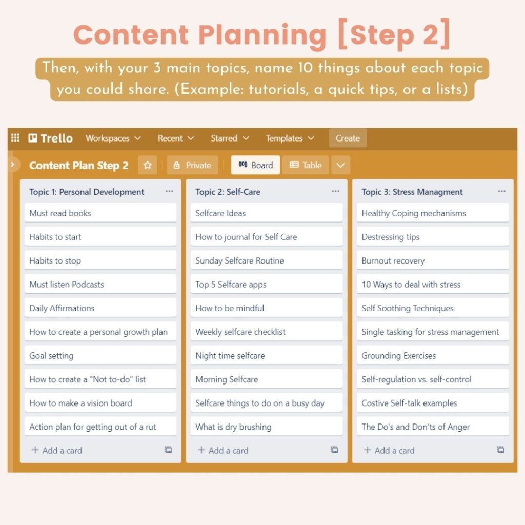 4 Steps to Create 50 Content Ideas - Ivory Mix