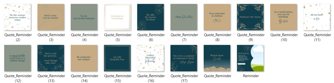 Kindness Canva Quote Templates