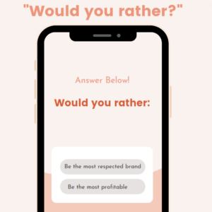 120 Poll Ideas for Instagram Stories (and Templates) - Ivory Mix
