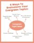 6 Evergreen Content Ideas (+ examples to make it engaging) - Ivory Mix