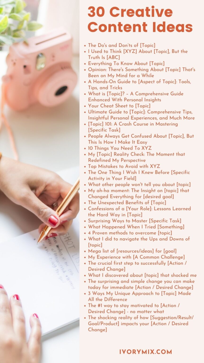 How to Create Consistent and Creative Content for Your Small Business ...